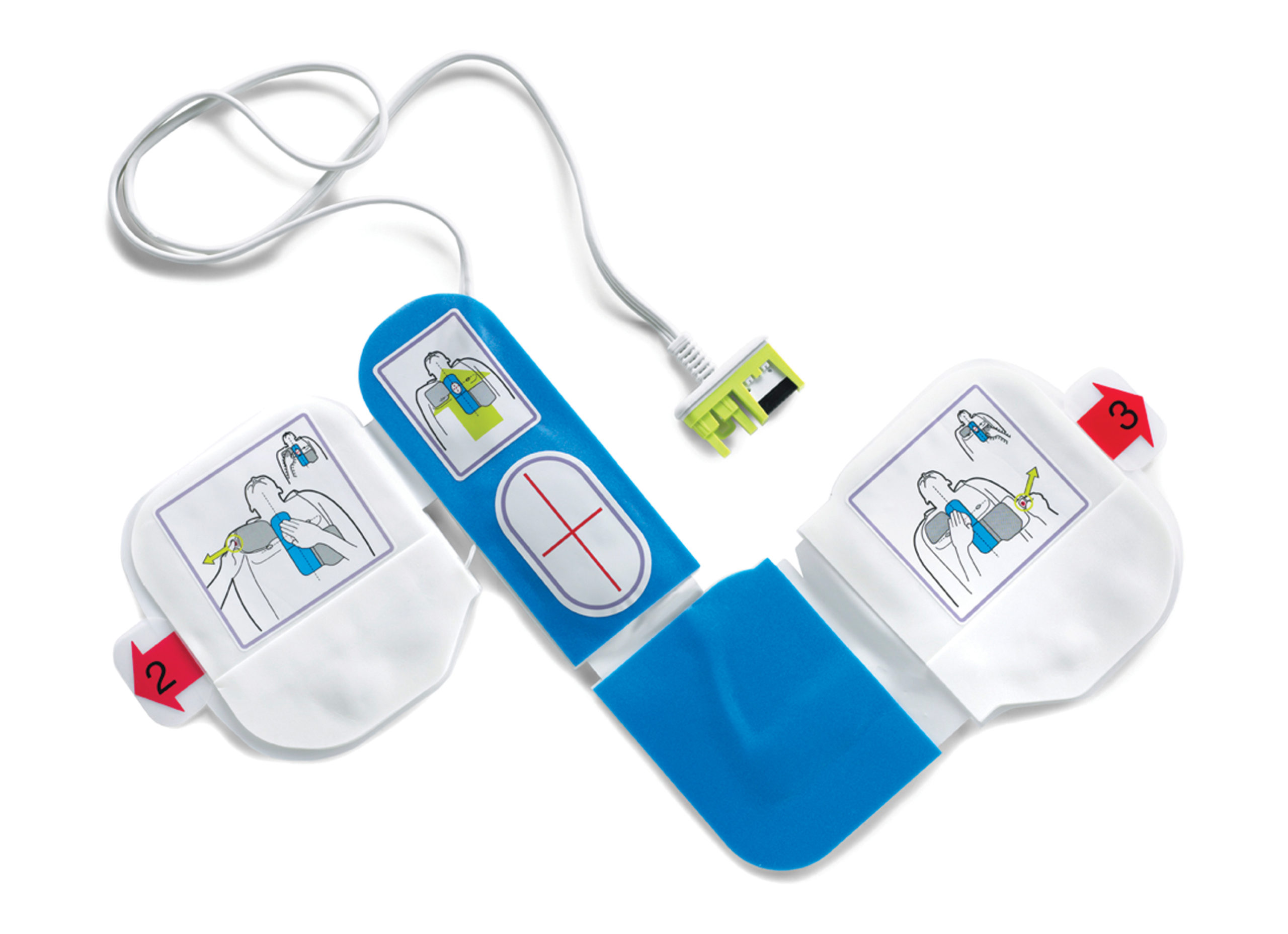 ZOLL AED Plus CPR D padz One Piece Adult Electrode Pad Stat Technologies