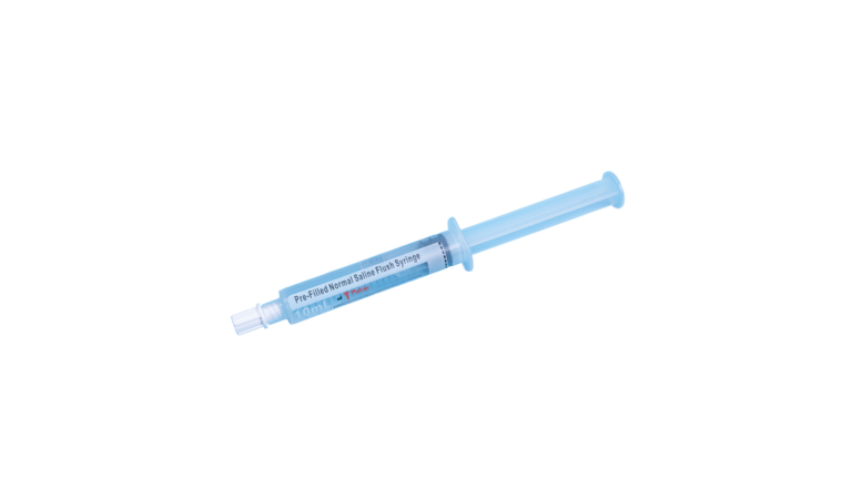 Metier 10uL Pre Filled Saline Flush Syringes Case of 300 (30 boxes of ...